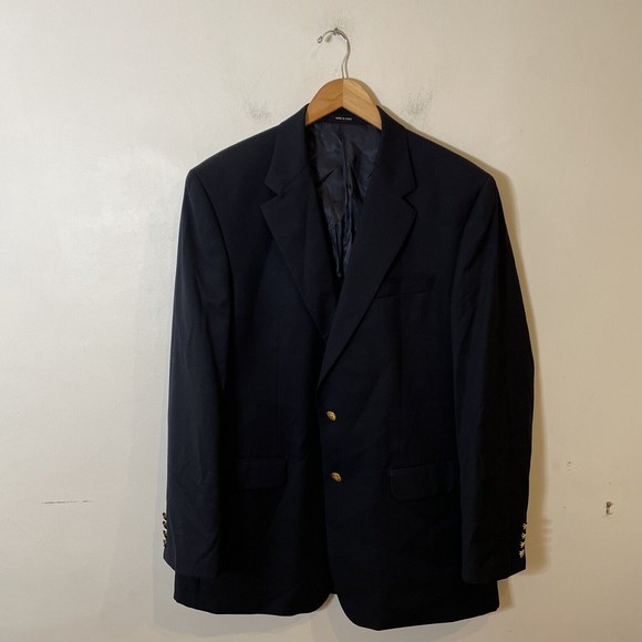 Lauren Ralph Lauren | Suits & Blazers | Mint Mens Ralph Lauren 44l Navy Black Gold 2button 0 ...